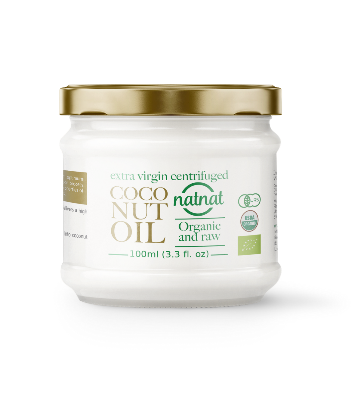USDA+EU Organic Raw Centrifuged Coconut Oil HK | Zero Peroxide | Natnat ...